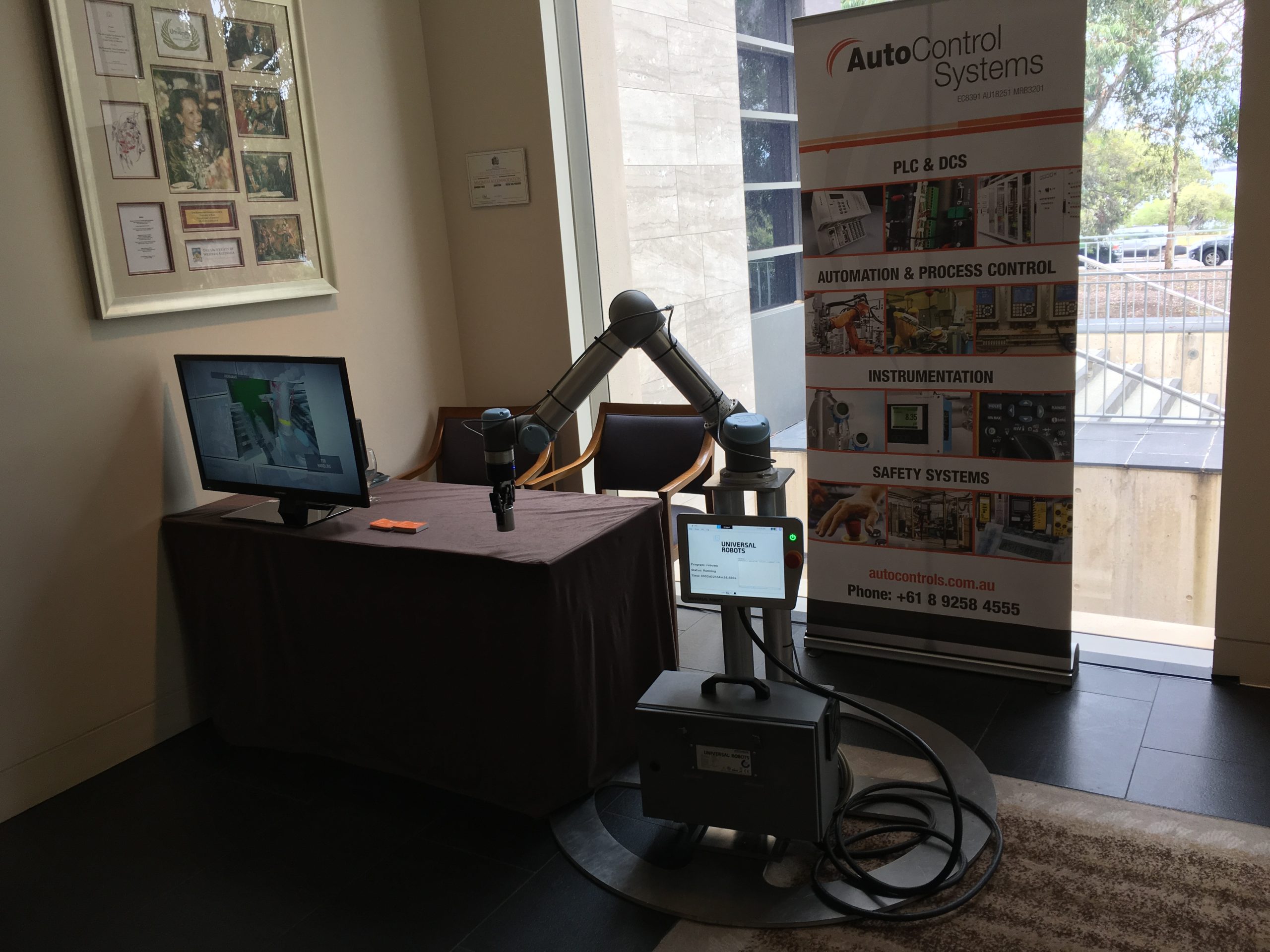 Universal Robots go to UWA - Auto Control Systems